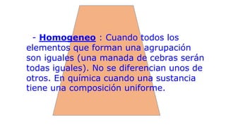 Las mezclas y las combinaciones | PPTX
