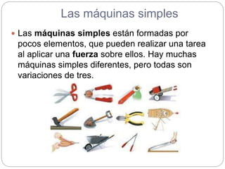 Las máquinas | PPTX