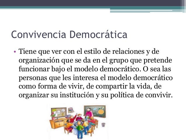 Las normas y la convivencia democrática