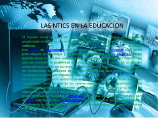 Las ntic | PPTX