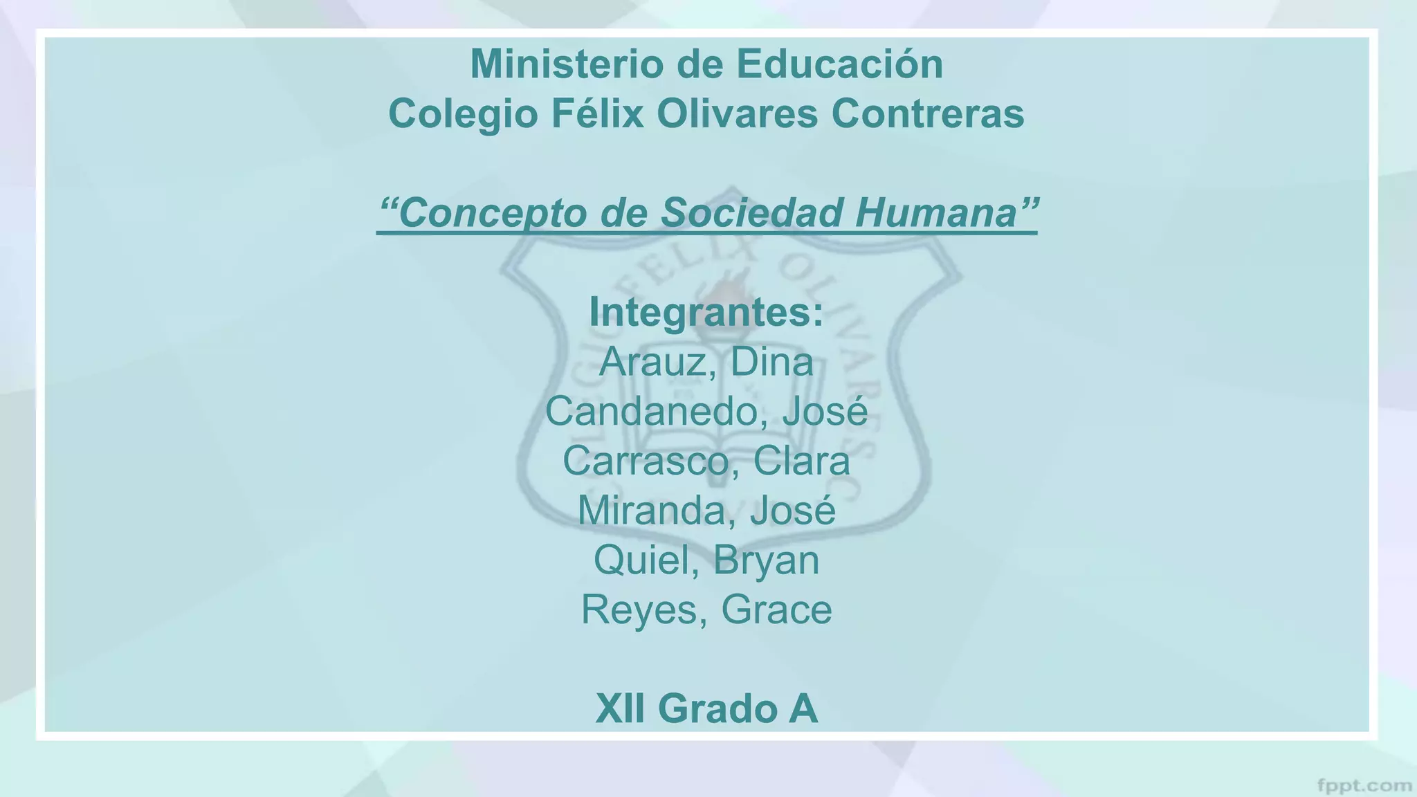 La sociedad humana, evolución y desarrollo | PPTX
