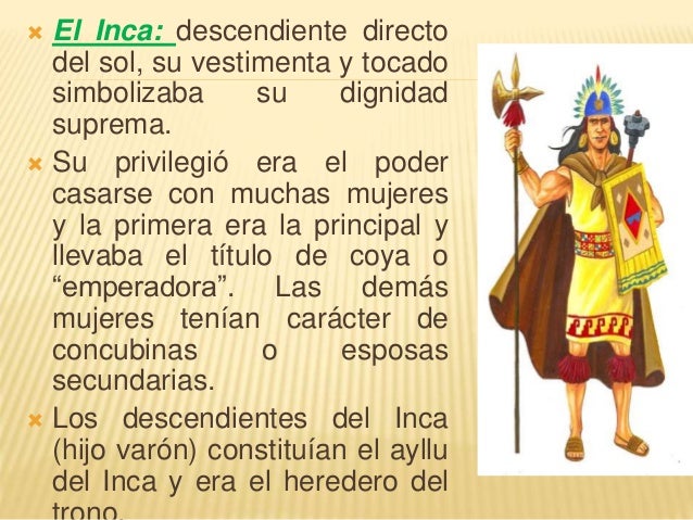 La sociedad incaica