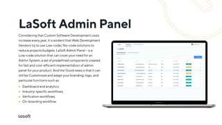 LaSoft Low Code Admin Panel Jan 2022.pdf