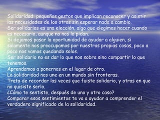 La Solidaridad Ii | PPT