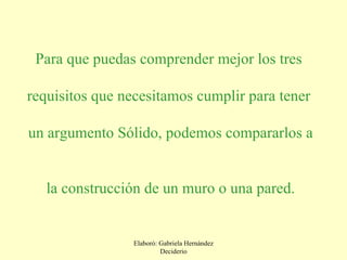 La Solidez de los Argumentos | PPT