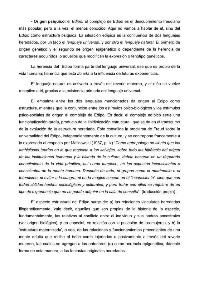 La solucion del incesto | PDF