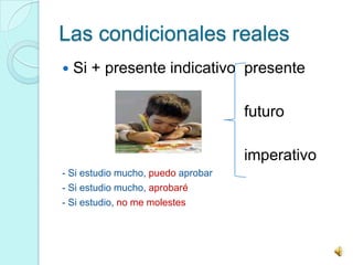 Las oraciones condicionales | PPTX