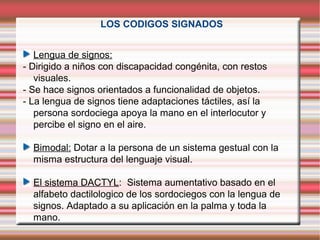 LA SORDOCEGUERA | PPT