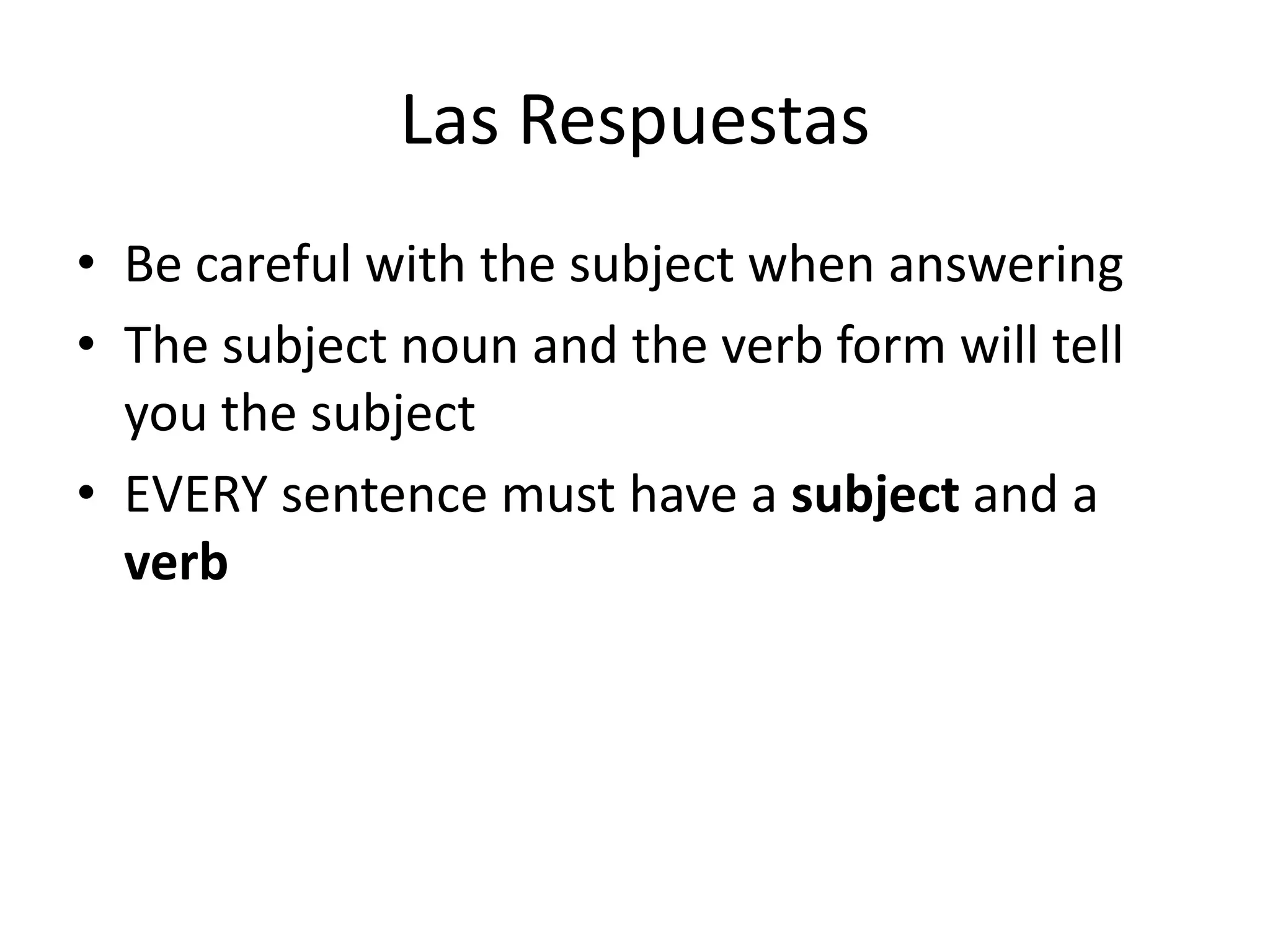 Las palabras interrogativas | PPT