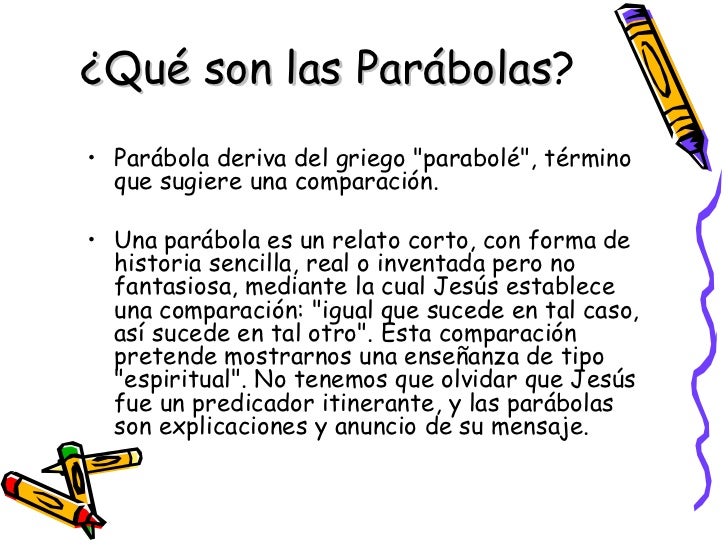 Las Parabolas de Jesús - Foro - PerúEduca