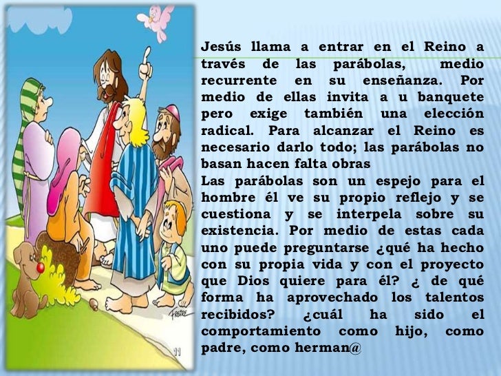 Las parabolas de jesús 1