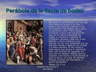 Las parábolas (religión) sandra | PPT