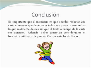 Las Partes De La Carta Y Sus Formatos | PPT