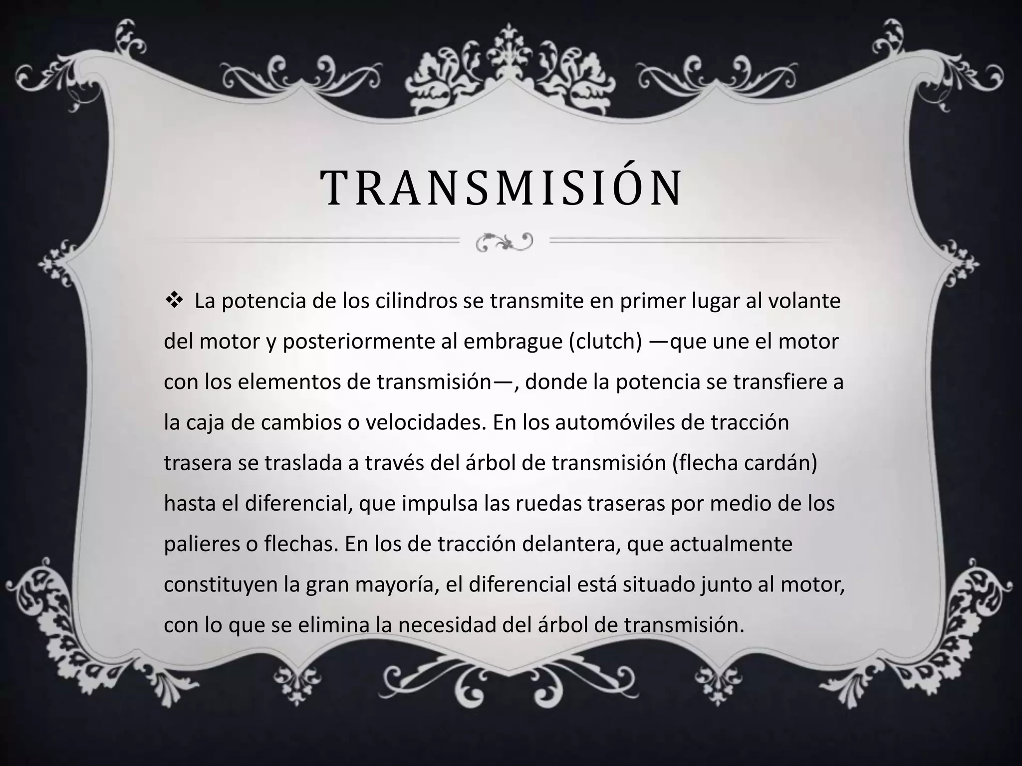 Las partes de un automóvil | PPTX