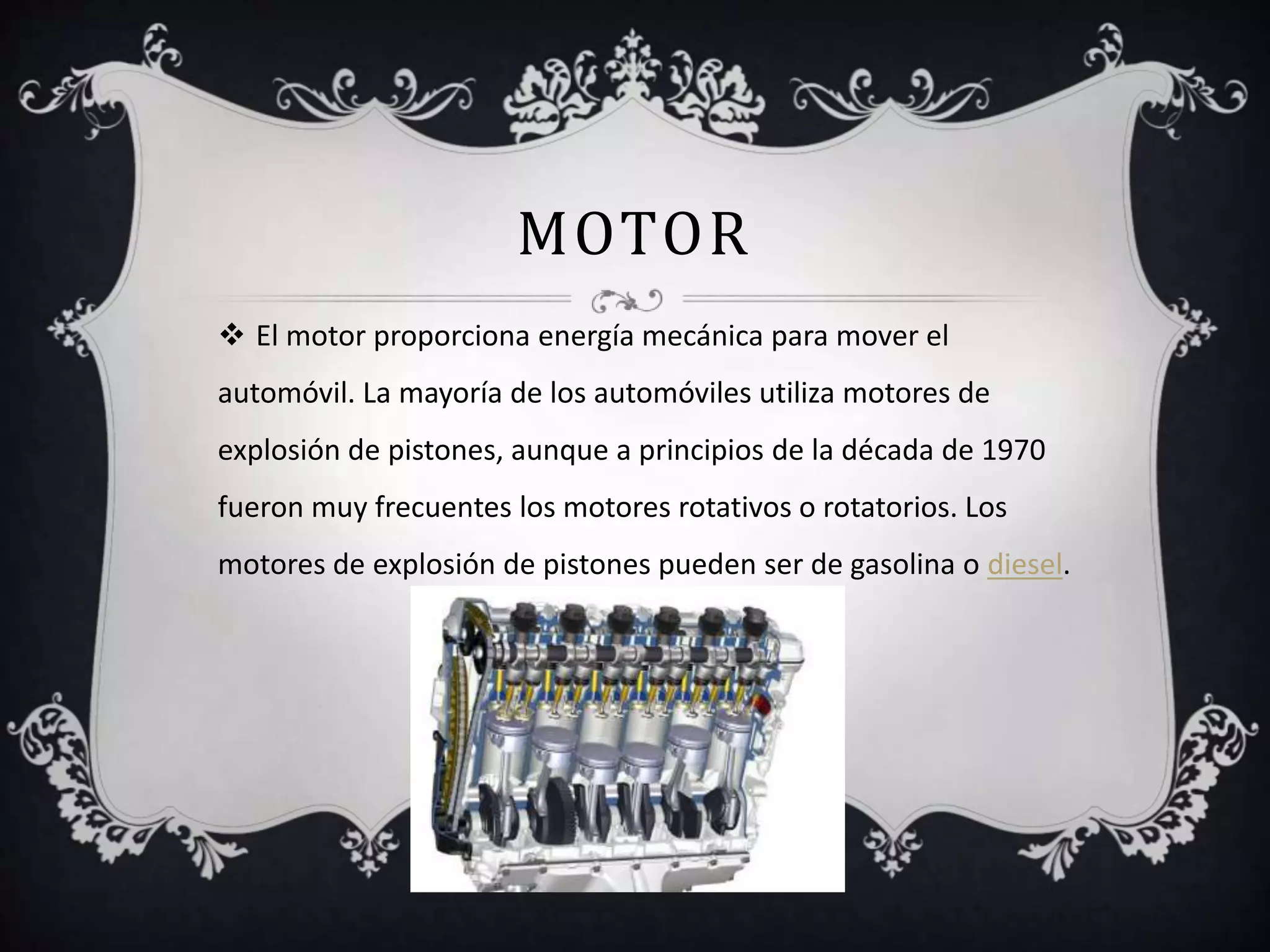 Las partes de un automóvil | PPTX