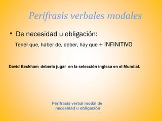 Las perífrasis verbales | PPT