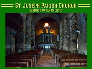 St. Joseph's Parish Church, Las Pinas, Philippines - Home of the Bamboo ...