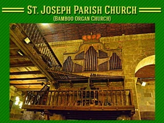 St. Joseph's Parish Church, Las Pinas, Philippines - Home of the Bamboo ...
