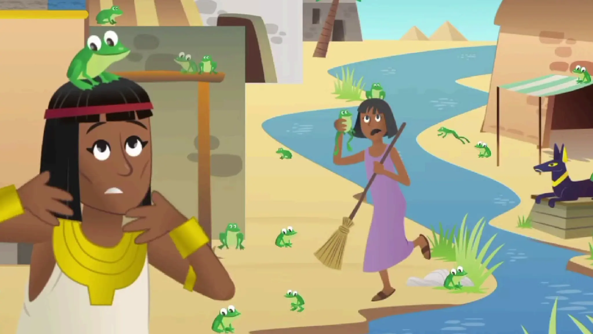 Visuales de las 10 Plagas de Egipto para niños | PDF