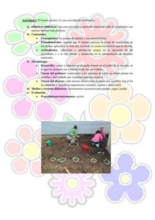 Las plantas | DOCX
