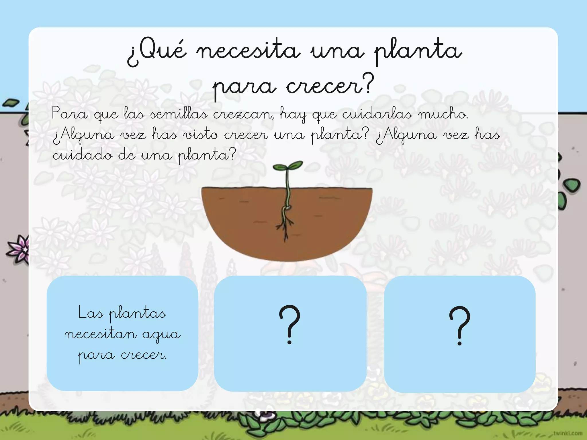 Las plantas y sus partes | PPT