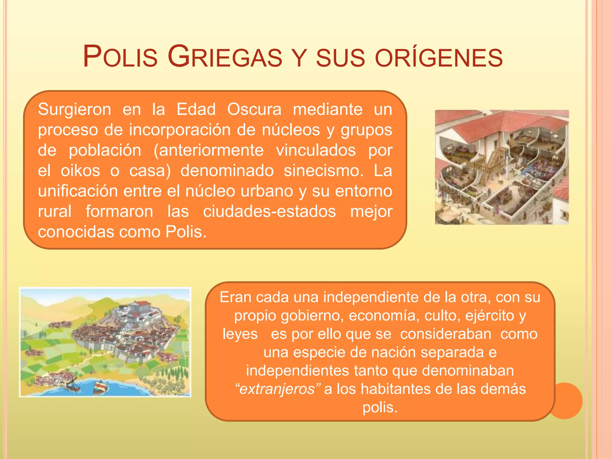 Las polis griegas | PPTX