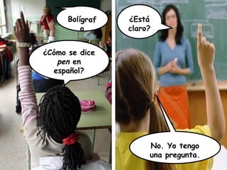 Las preguntas básicas de la clase de español | PPT