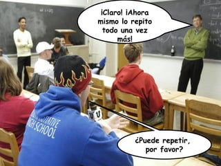 Las preguntas básicas de la clase de español | PPT
