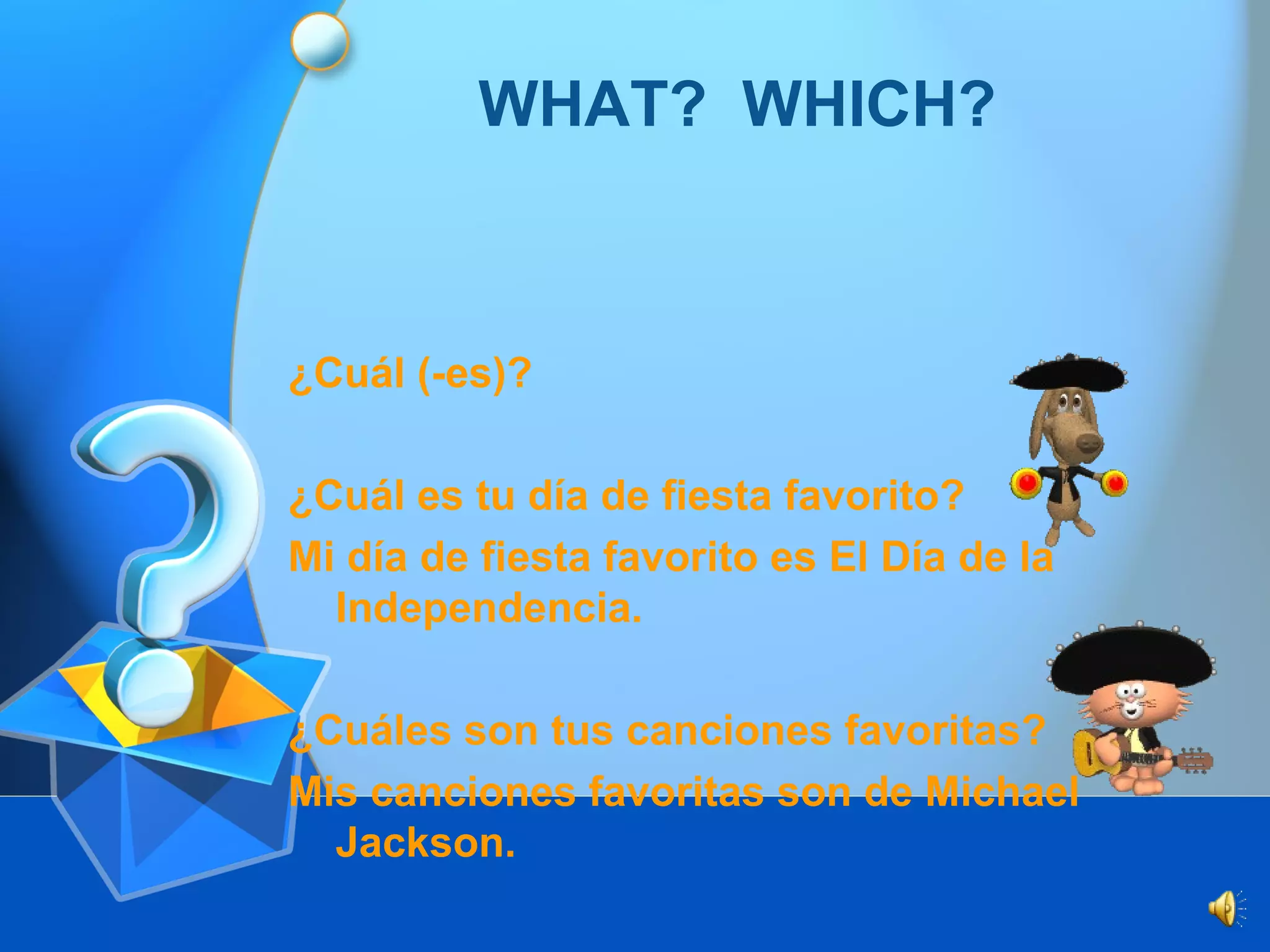 palabras interrogativas | PPT