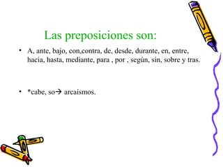 Las Preposiciones | PPT