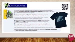 Las preposiciones en Español. | PPTX