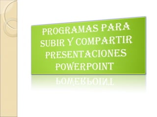 Las Presentaciones Powerpoint Y Keynote1 En Internet | PPT | Computing | Technology & Computing