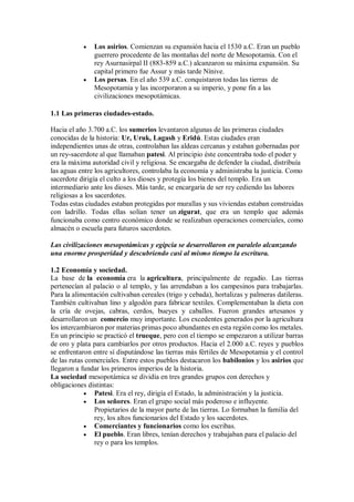 Las primeras civilizaciones fluviales | PDF