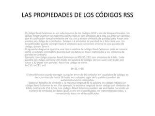 Las propiedades de los códigos rss | PPTX
