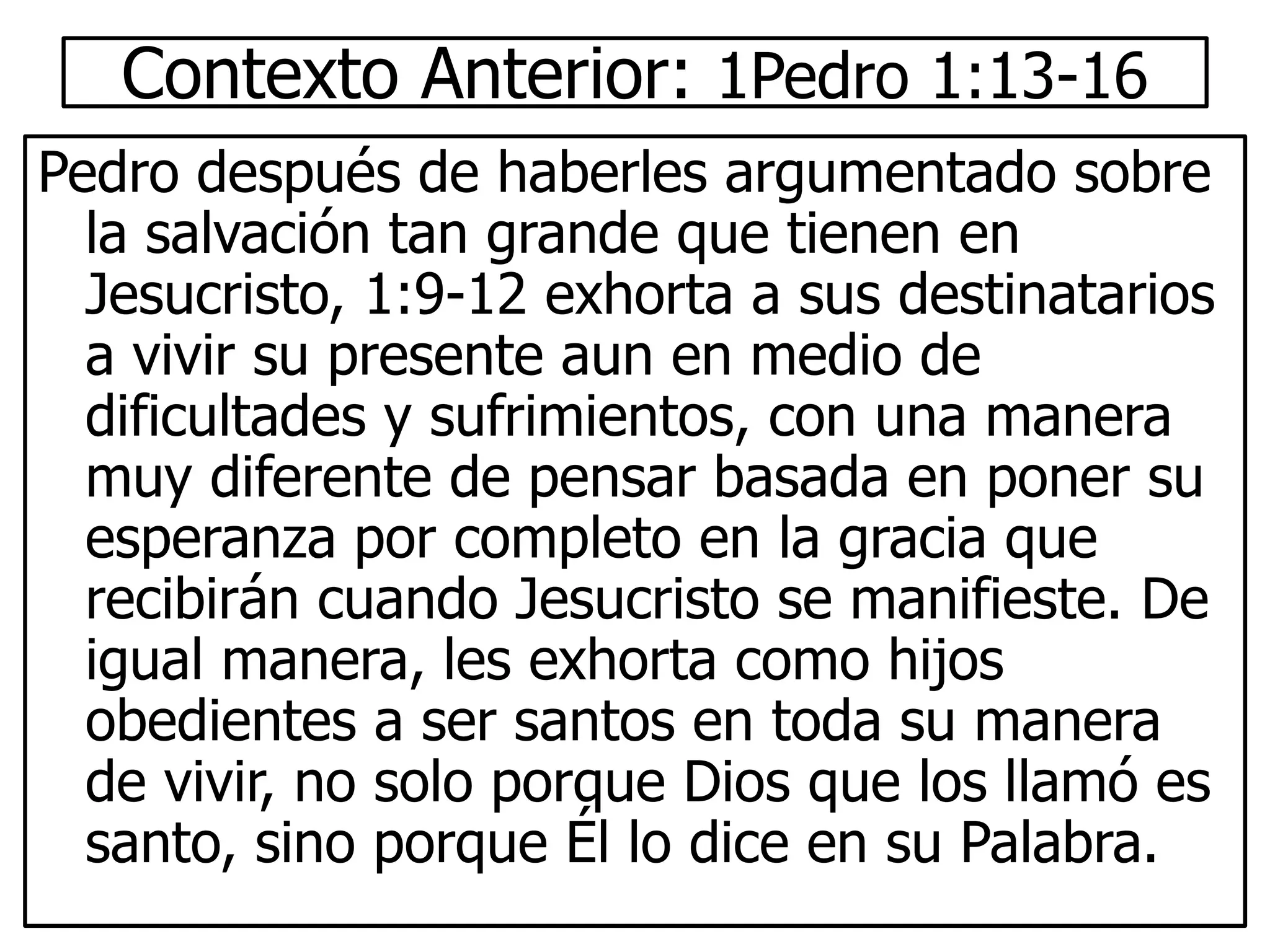 Razones para vivir en temor reverente a Dios, 1 pedro 1 17-21 | PPTX