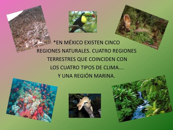 Las regiones naturales