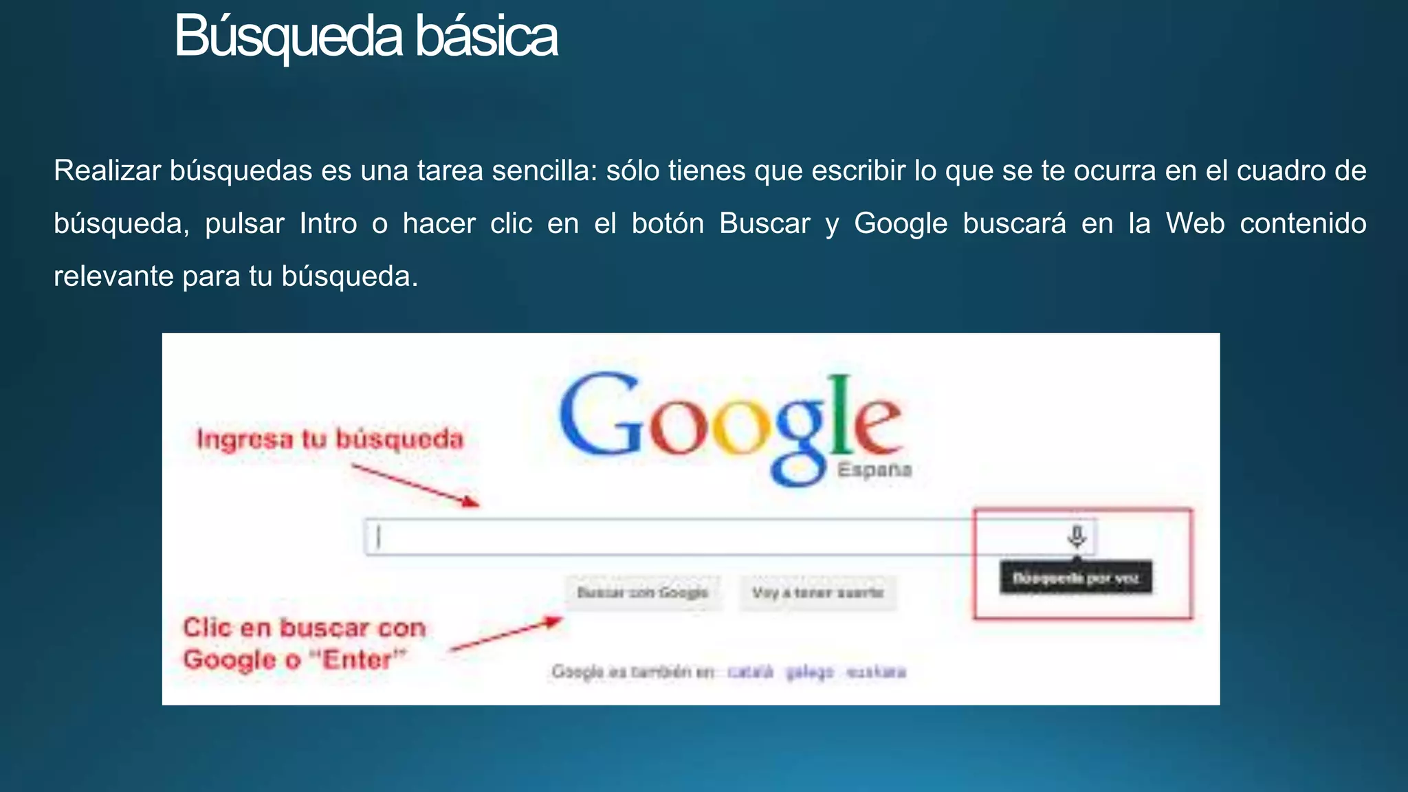 Las reglas busqueda de google | PPT