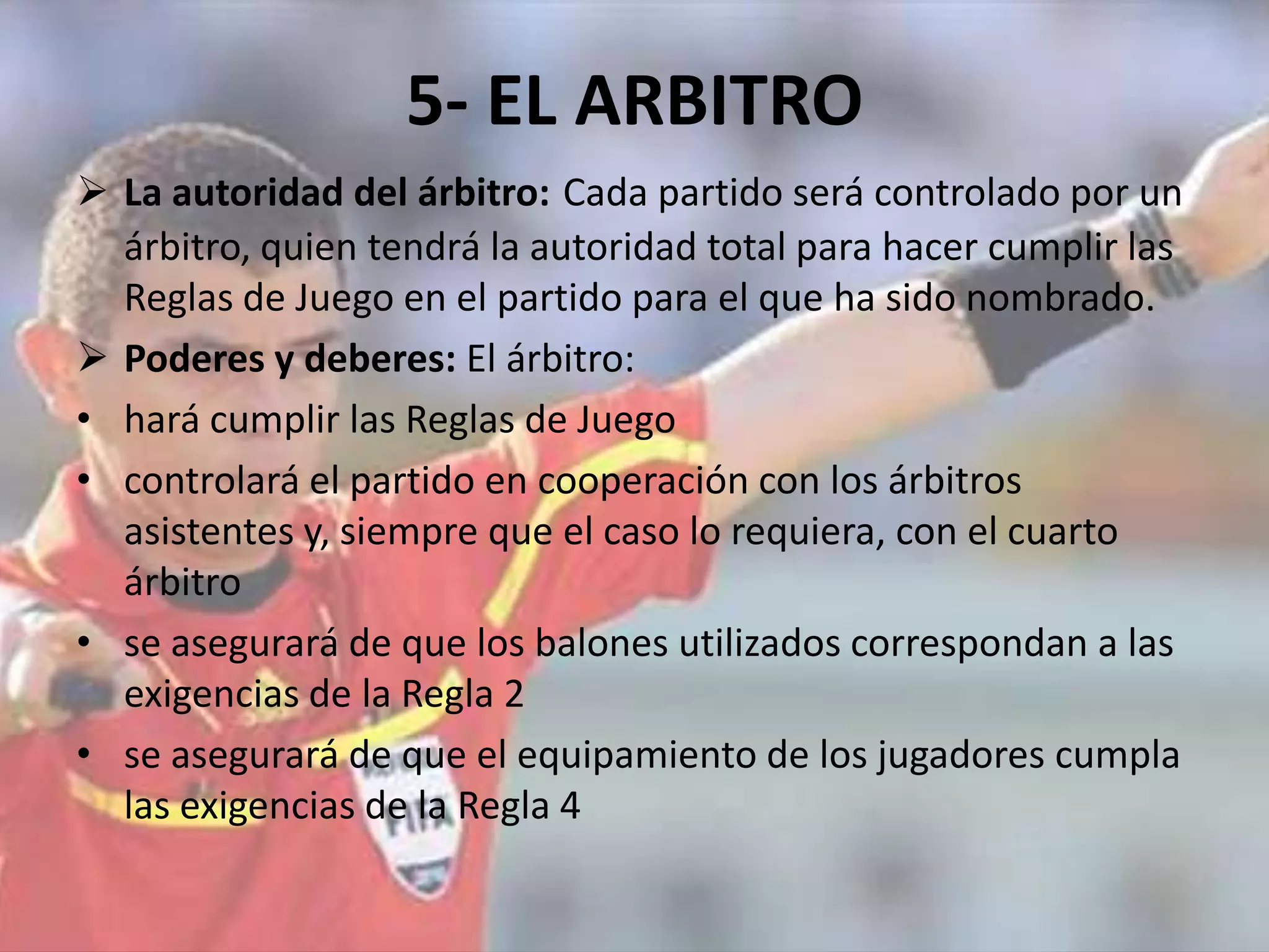 Las reglas del futbol | PPTX
