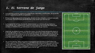 Las reglas del futbol | PPTX
