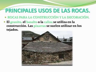 Las rocas en el paisaje, de Marina | PPT