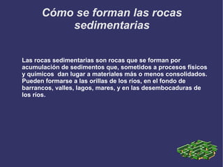 Las rocas sedimentarias | ODP | Geology | Science
