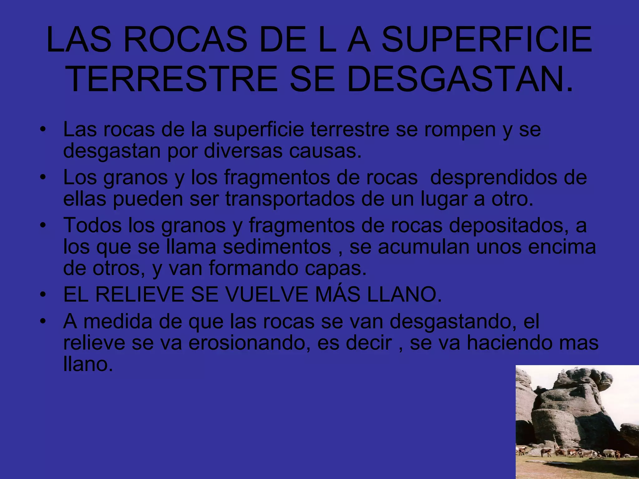 Las rocas y los minerales Manuel | PPT