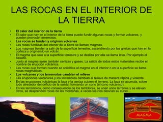 Las rocas y los minerales Manuel | PPT