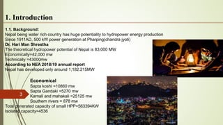 Final year project proposal on feasibility study of small hydro power ...