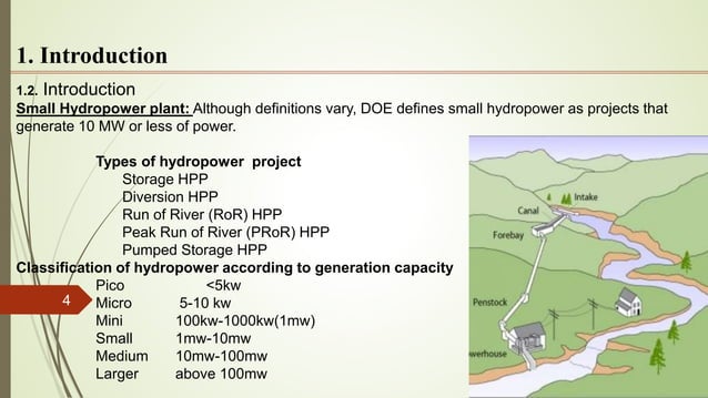 Final year project proposal on feasibility study of small hydro power | PPTX