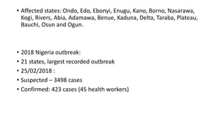 Lassa fever by Dr Afuye O.O. | PPT