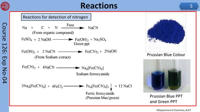 Lassainge test sessional-Final.pptx | Chemistry | Science