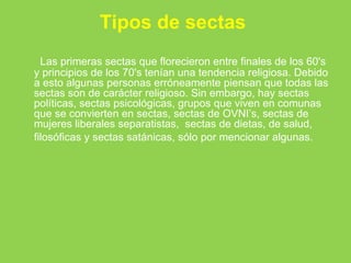 Las Sectas | PPT