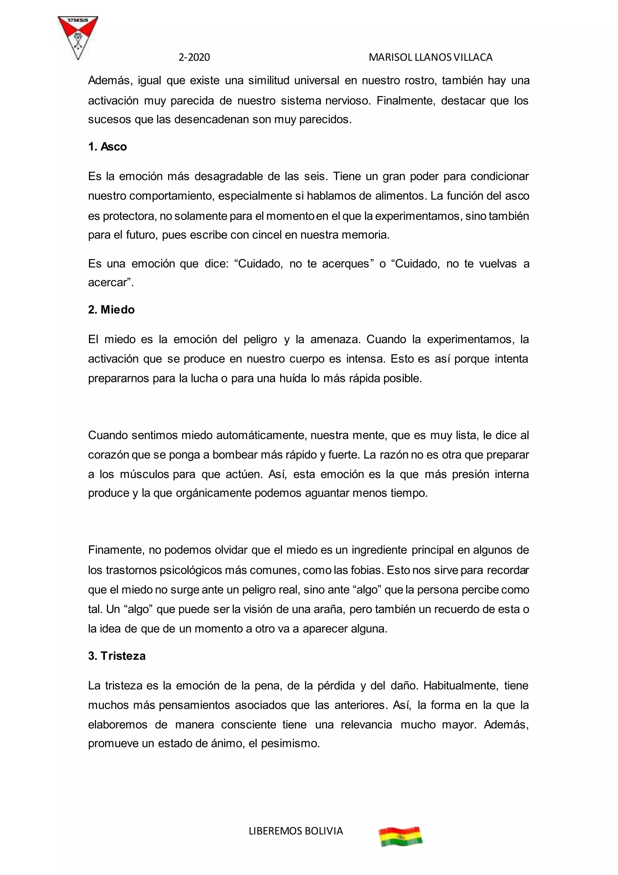 Las Seis Emociones Basicas De Paul Eckman Pdf