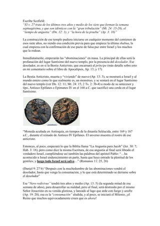 Las setenta semanas de daniel | PDF